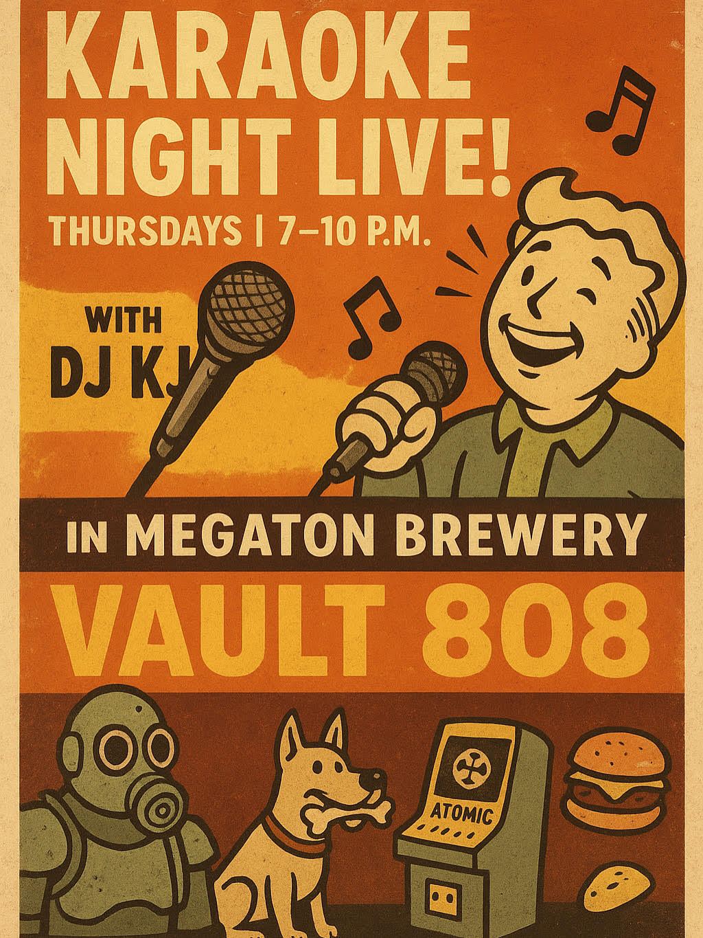 Karaoke LIVE! Hosted by DJ KJ - Megaton Brewery